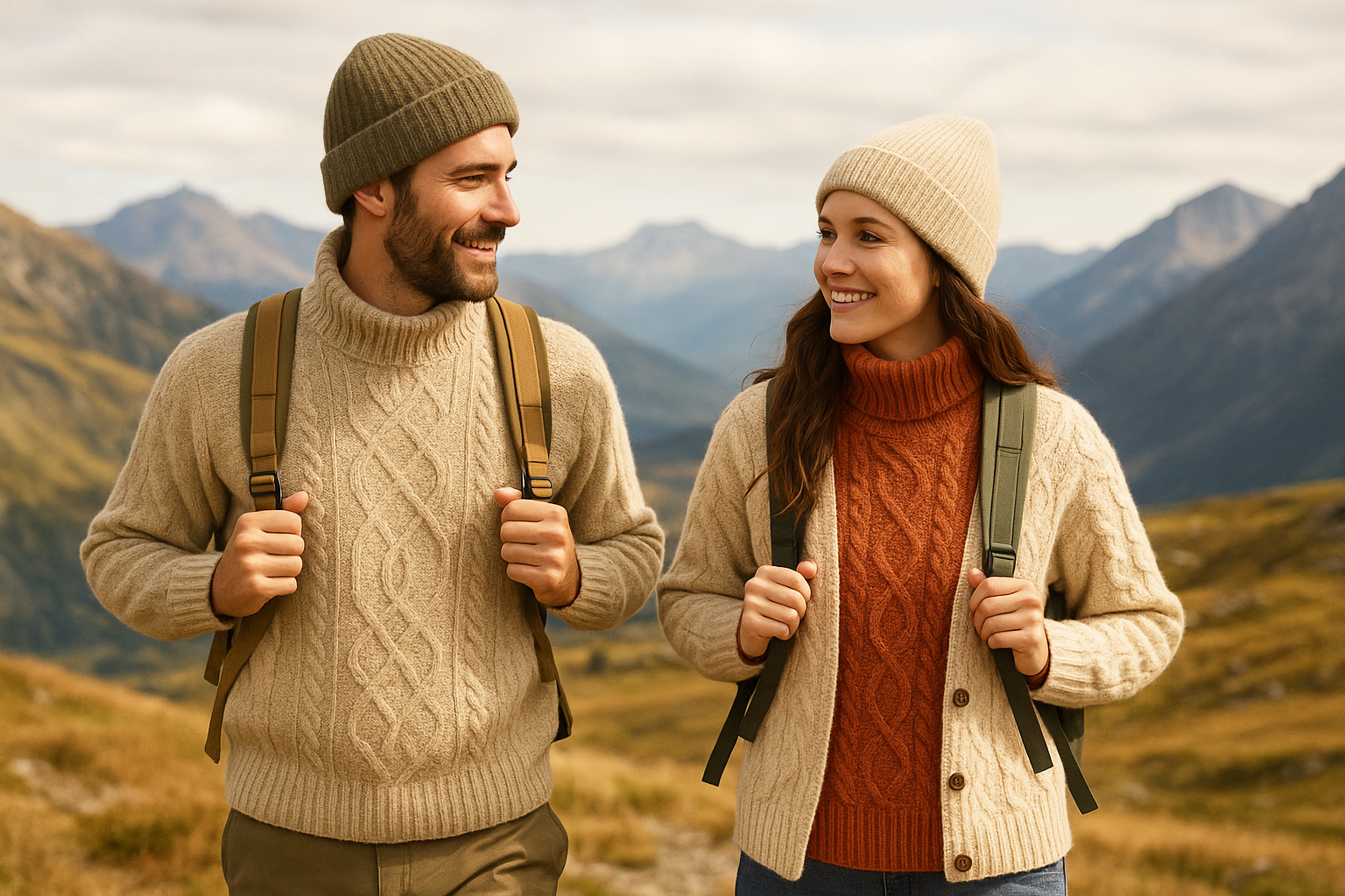 Outdoor mit Alpaka: Die beste Layering-Strategie unter der Shell – Etiqueta Blanca